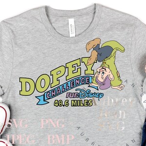 Rundisney Dopey Design *SVG* PNG Dxf Sublimation *cricut* Silhouette ...