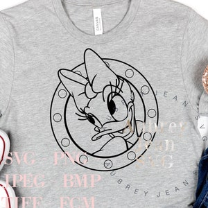DCL Porthole Daisy Duck Design *SVG* PNG Sublimation *cricut Silhouette ...
