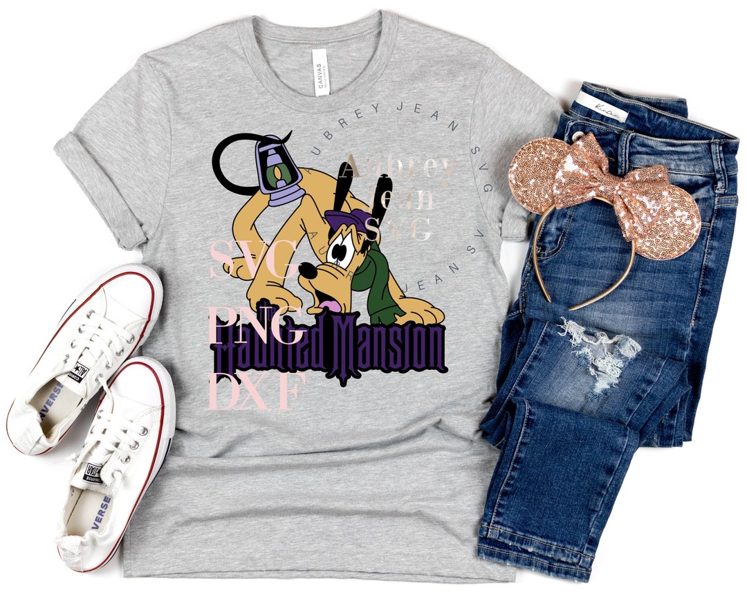 Haunted Mansion Pluto Design *SVG PNG Dxf Sublimation Cricut Silhouette ...