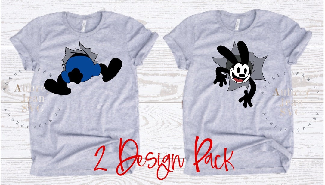 Oswald the Lucky Rabbit *SVG* PNG Sublimation Cricut Silhouette Cutting ...