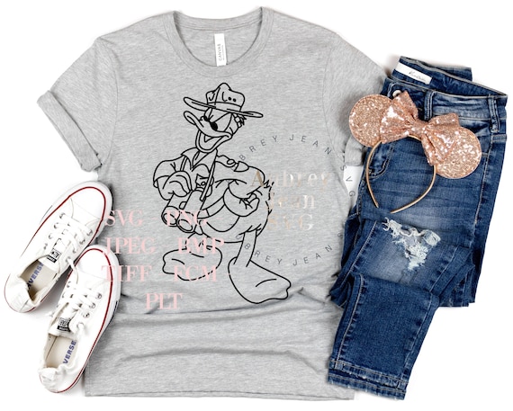 Safari Donald Duck Design SVG PNG Dxf Sublimationcricut - Etsy