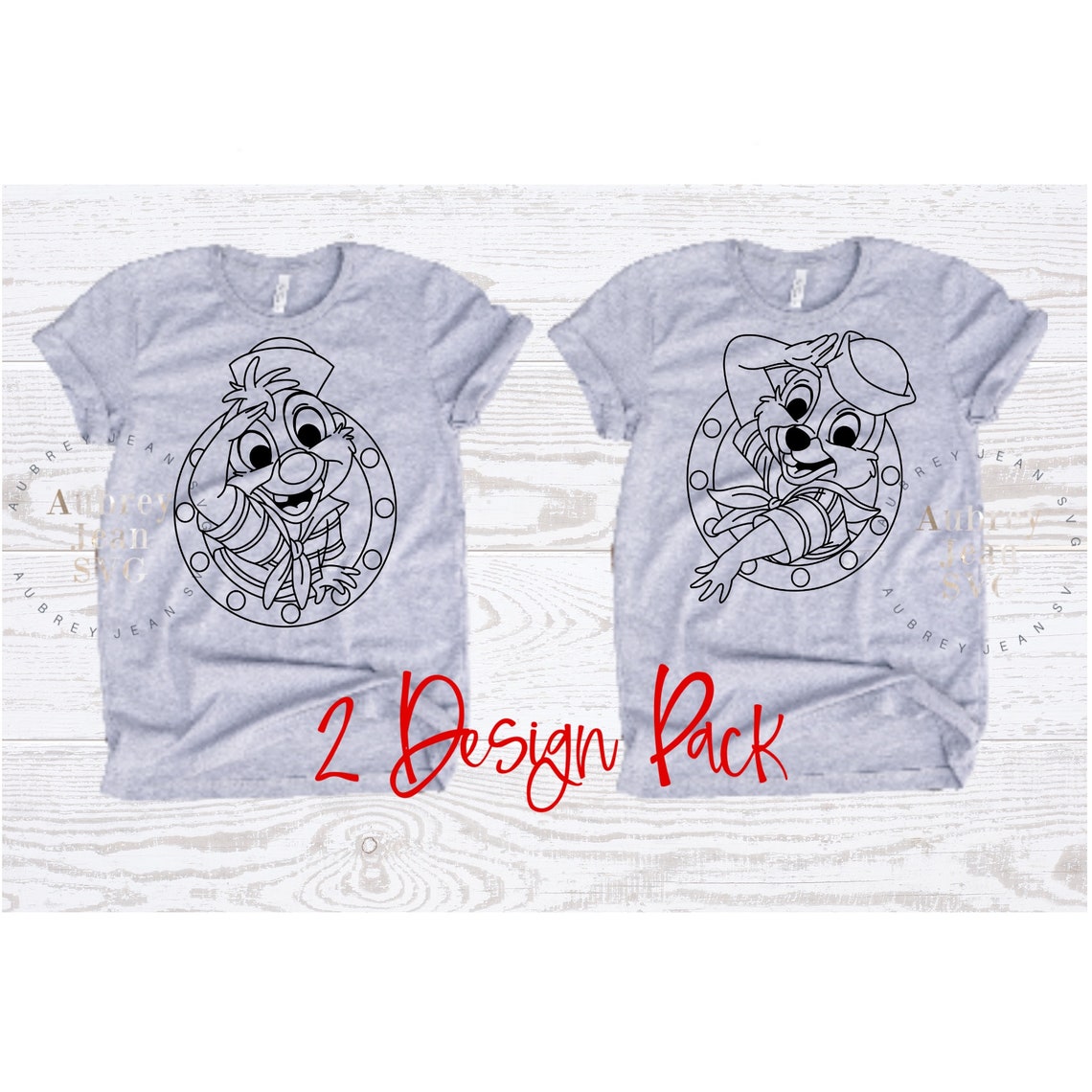 DCL Porthole Chip and Dale 2 Design Pack SVG PNG Bmp Dxf - Etsy