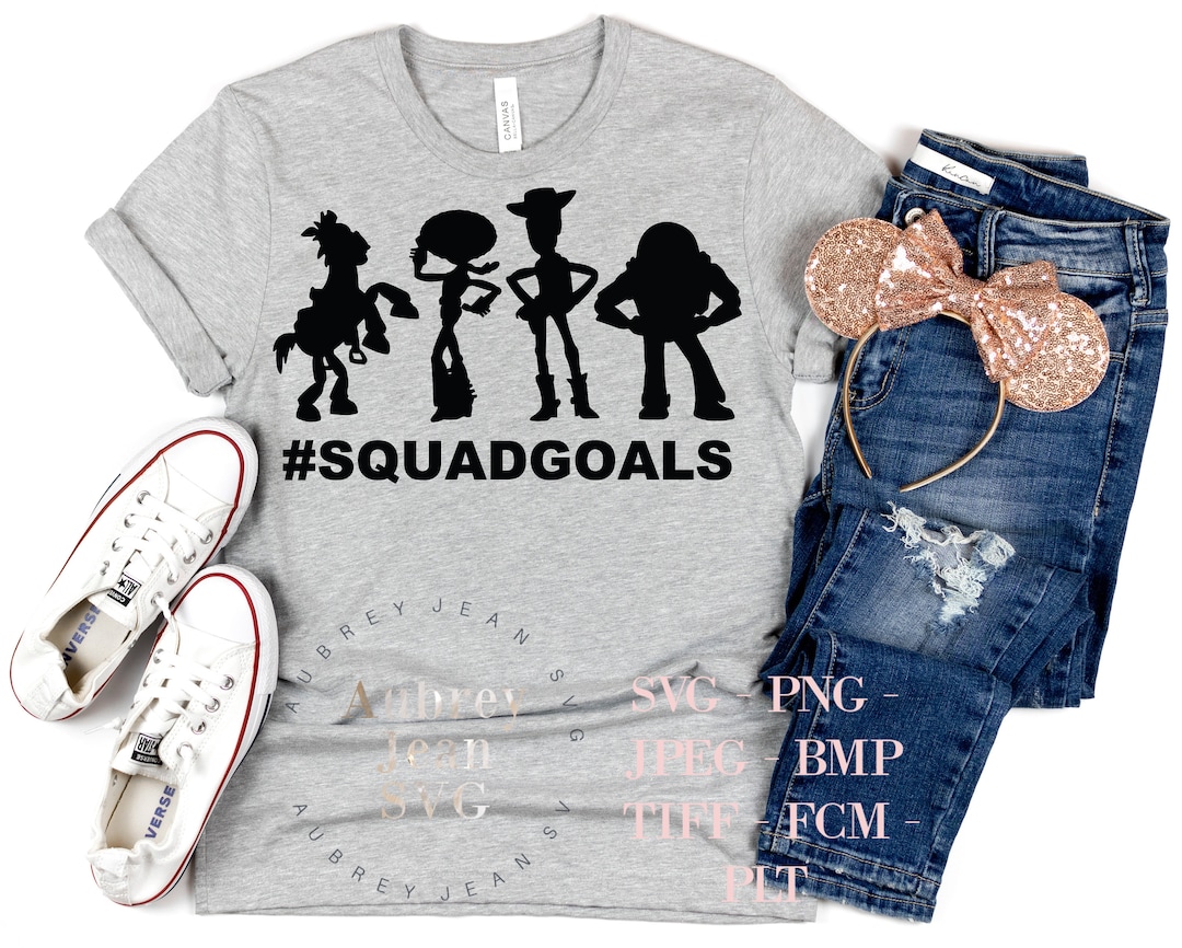 Toy Story Squad Goals Design*svg PNG DXF Bmp Jpeg Sublimation*cricut ...