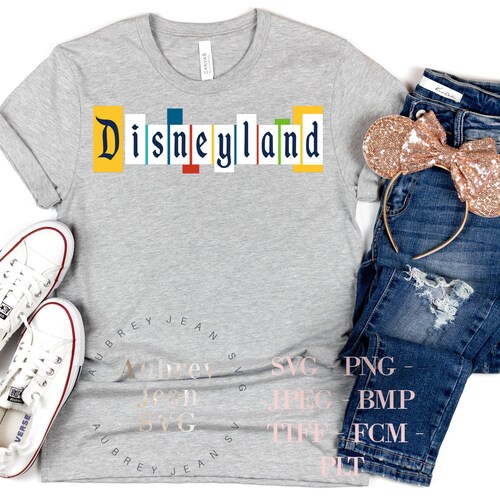 Disneyland Sign SVG Happiest Place on Earth Disneyland Sign - Etsy