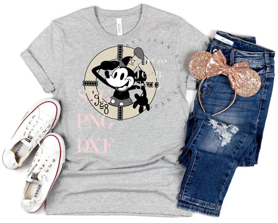 Steamboat Willie Design *SVG* PNG Dxf Sublimation Cricut Silhouette ...