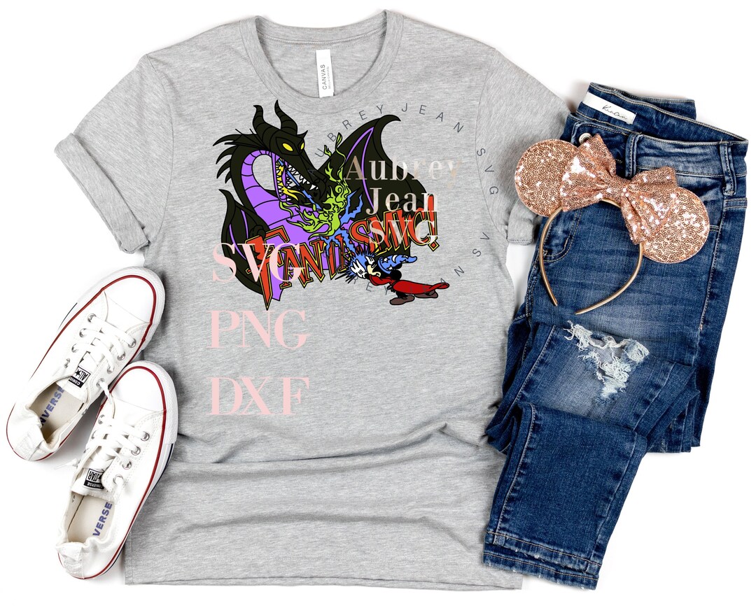 Fantasmic Design SVG PNG Dxf Sublimation Cricut Silhouette Cutting ...