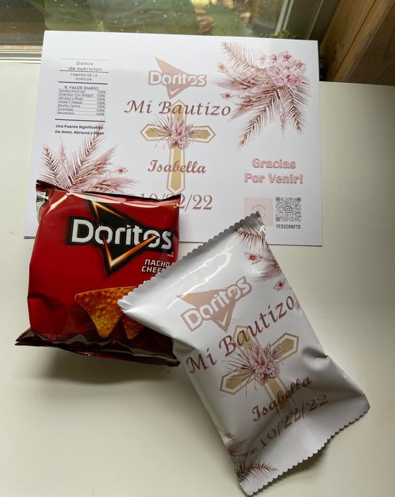 Customize Chip Bag Party Favor - Etsy