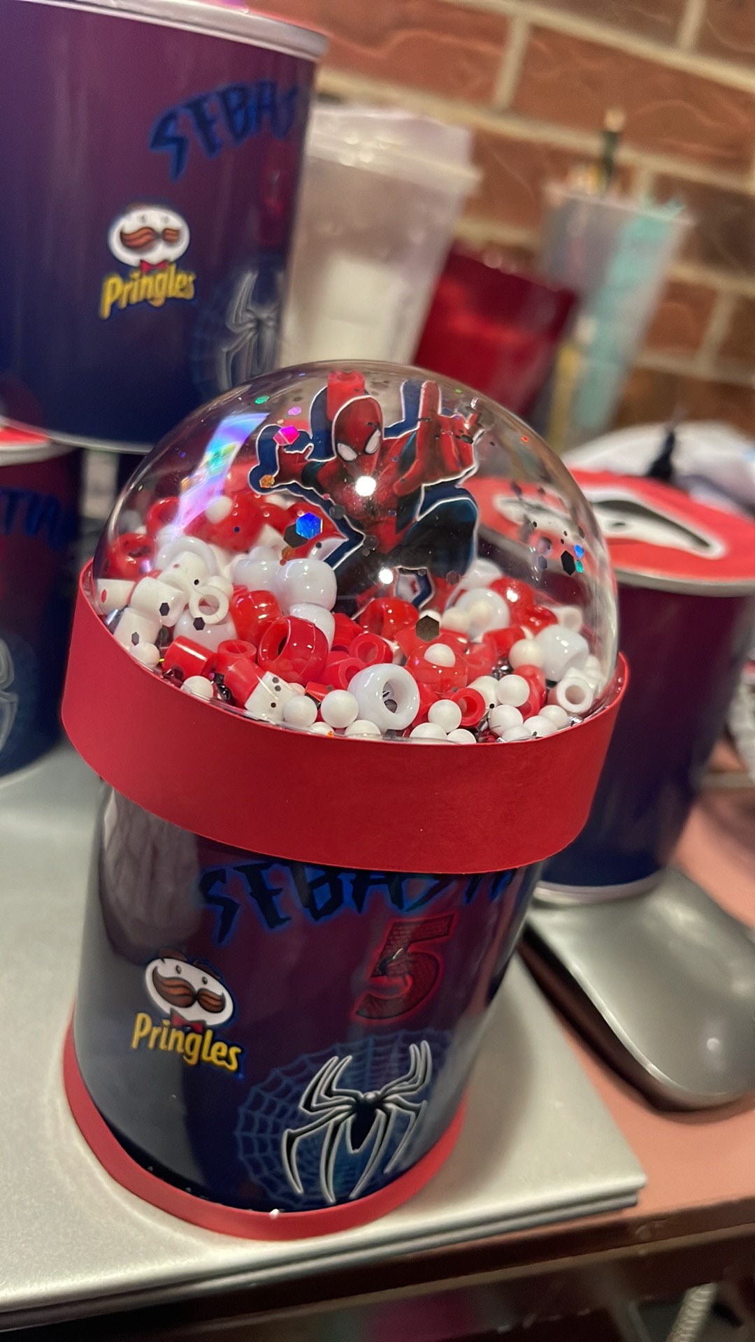 Spider Man Pringles Cup - Etsy