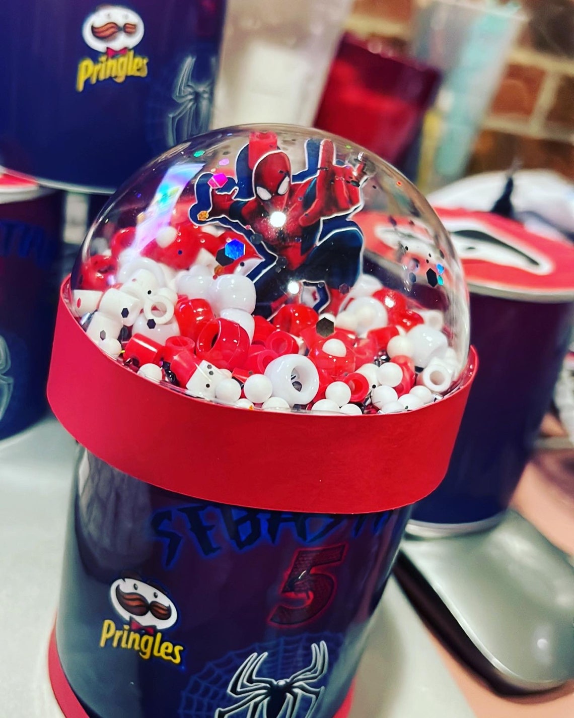 Spider Man Pringles Cup - Etsy
