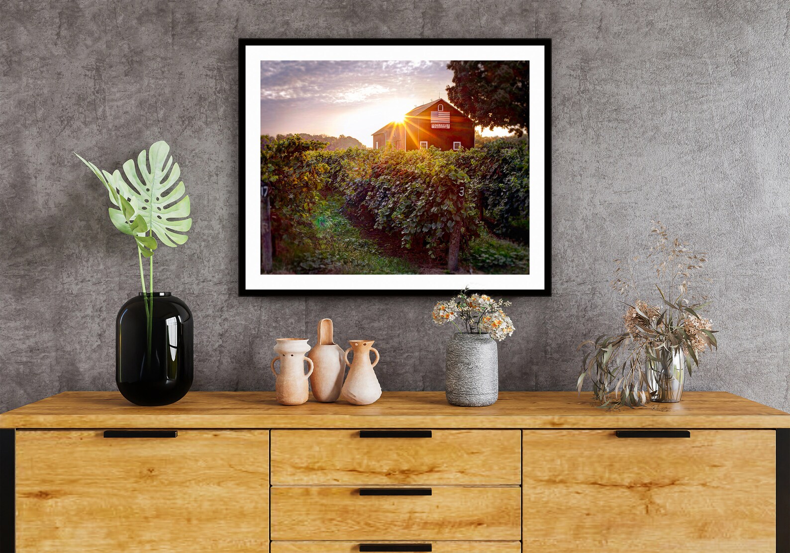Freedom Red Barn Michigan Farm Photography - Etsy