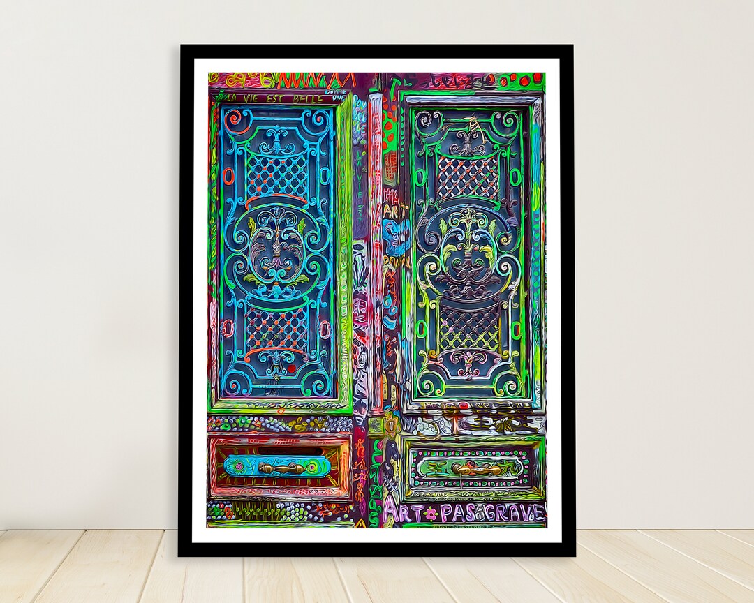 Joli Porte Pretty Door Paris France Photography Europe Fine Art Prints ...