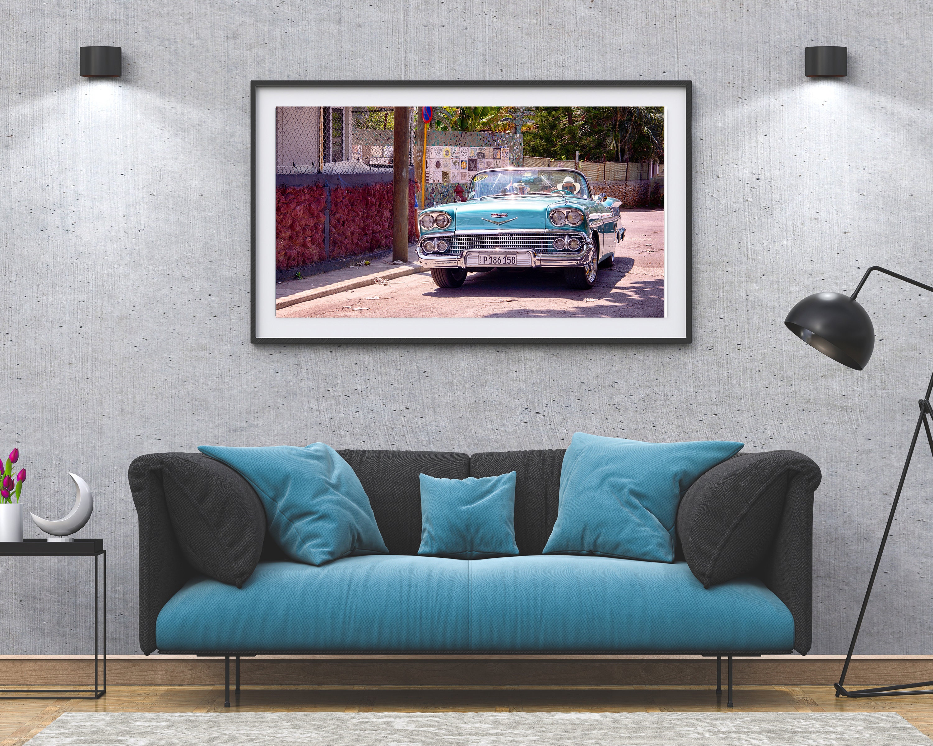 Havana Vintage Cars Photography Retro Vehicles Art Prints Cuba Old ...