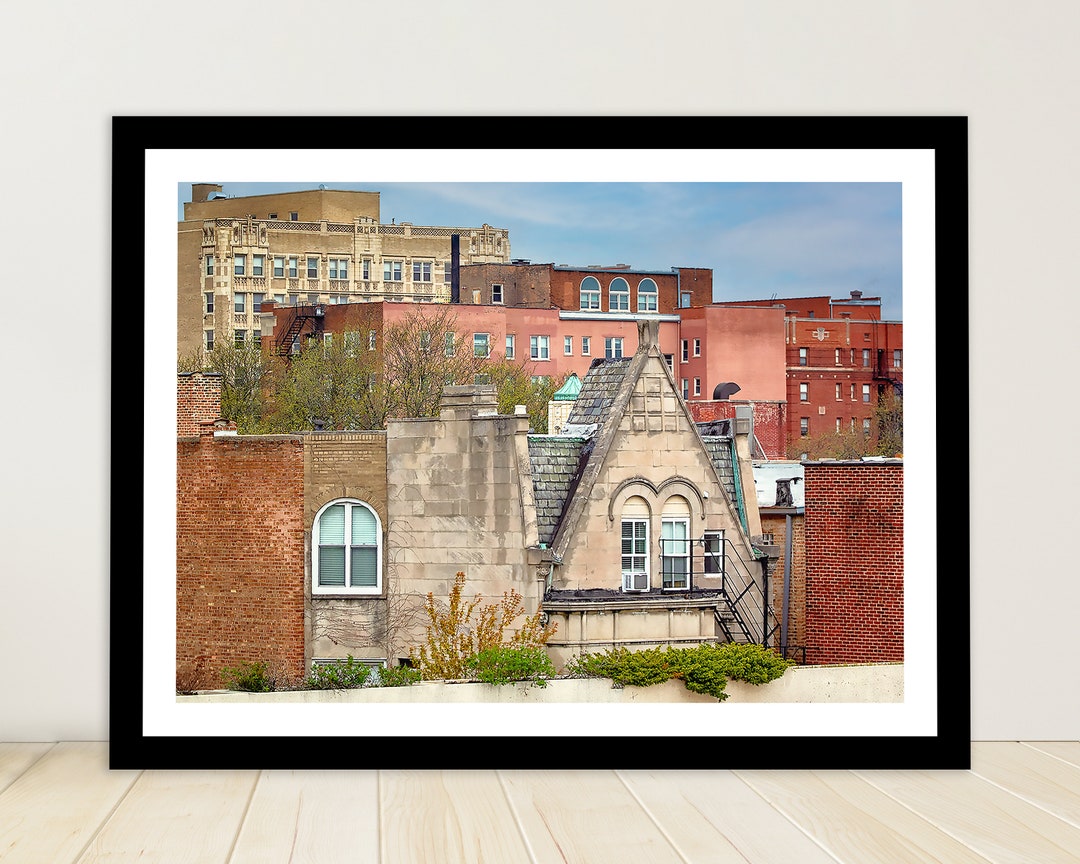 Hyde Park Chicago Roof Top Photography Stacked Buildings Fine Art ...