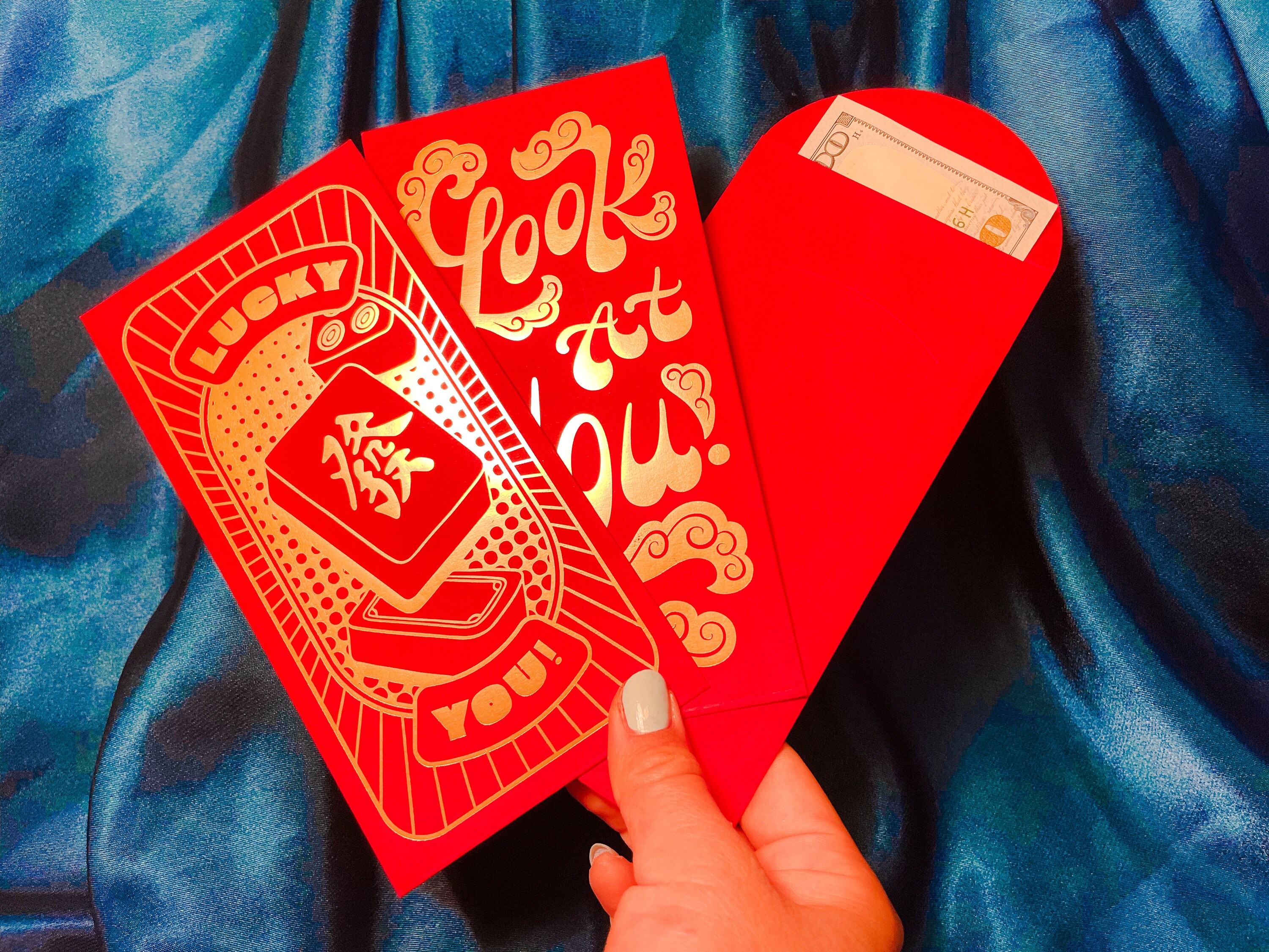 Red Envelopes for Gifts, Lunar New Year, Birthday, Mahjong, Weddings ...