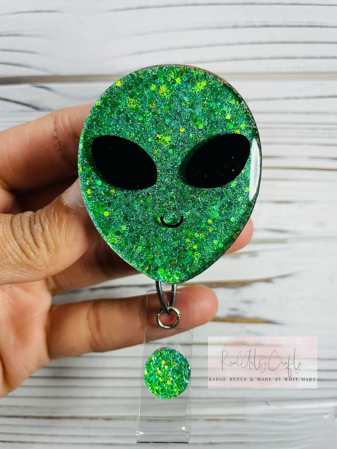 Alien Badge Reels-cute Badge Reels-space Badge Reels-cute | Etsy