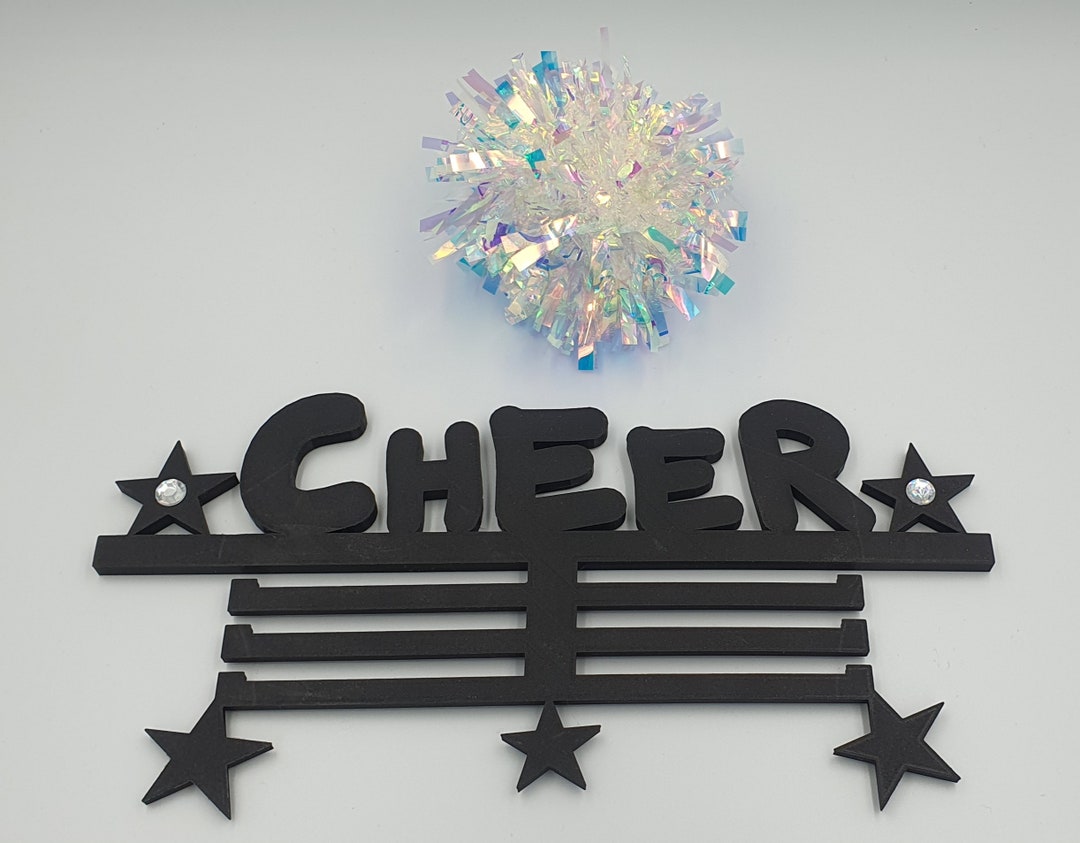 Cheer Cheerleading Medal Holder Hanger for Your Room and Trophies ...