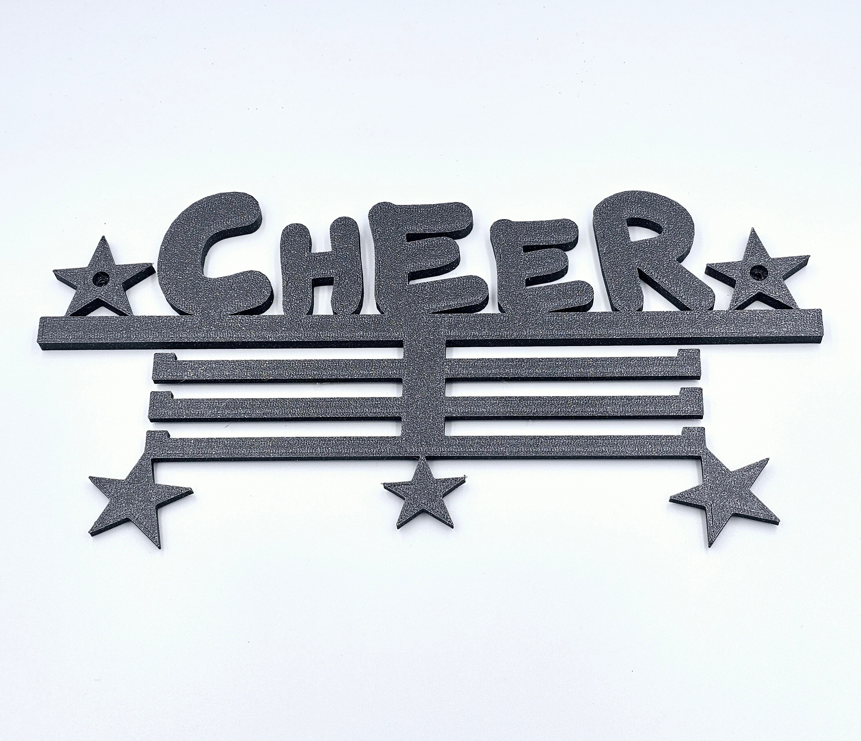 Cheer Cheerleading 3d Printed Medal Holder Hanger for Your Room and ...