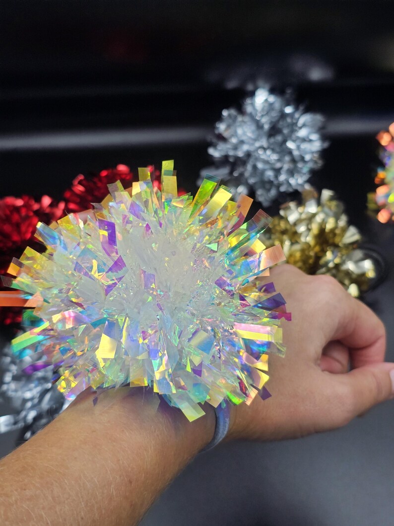 Cheer Pompom Hairband Cheerleading Mini Pom Pom Cheerpom Cheergift ...