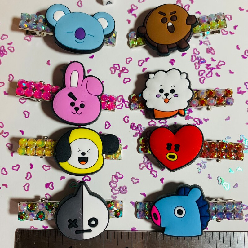 Bts Hair Clip - Etsy