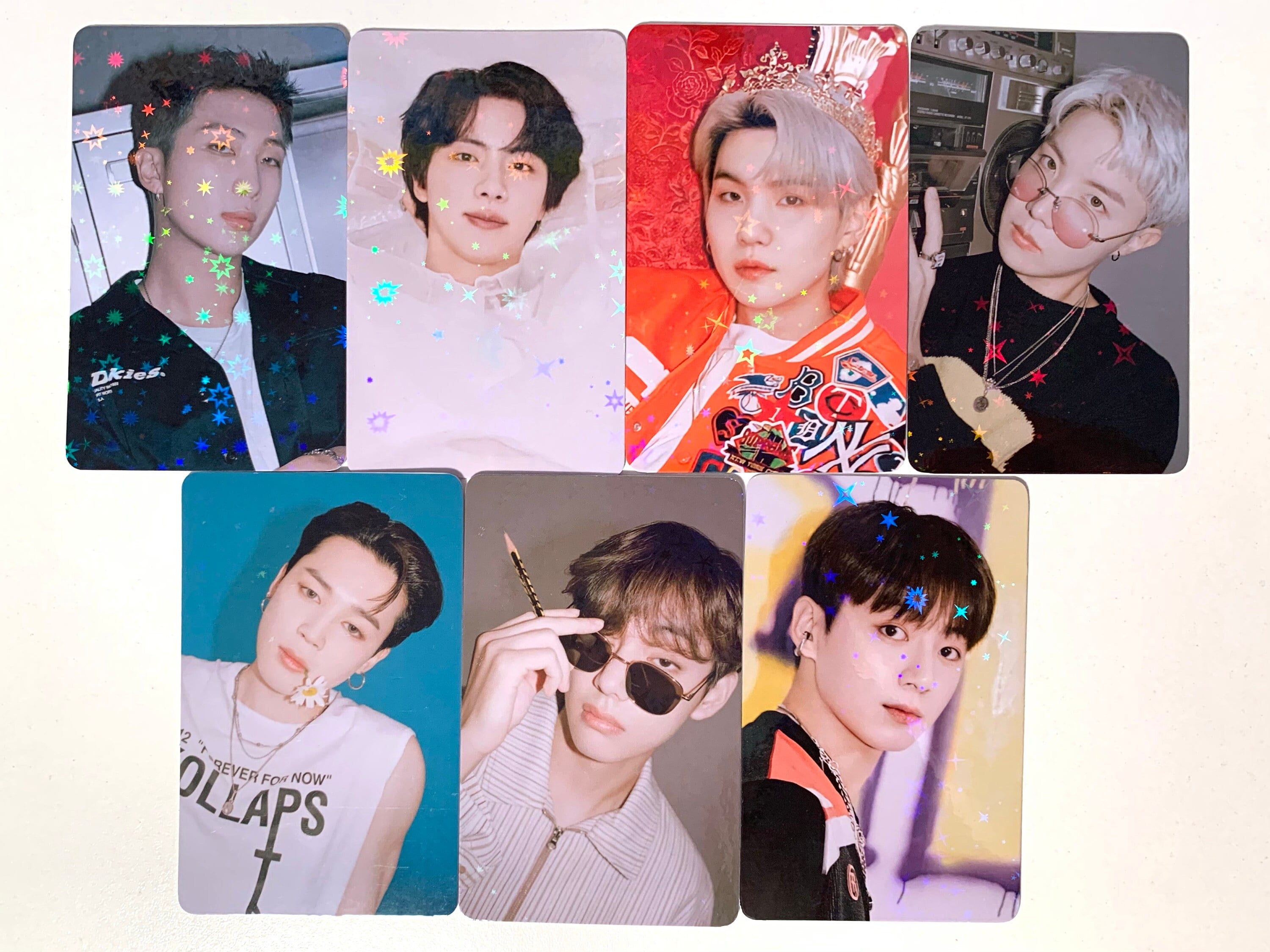 BTS Weverse Magazine 2021 Interview Photoshoot Holographic | Etsy