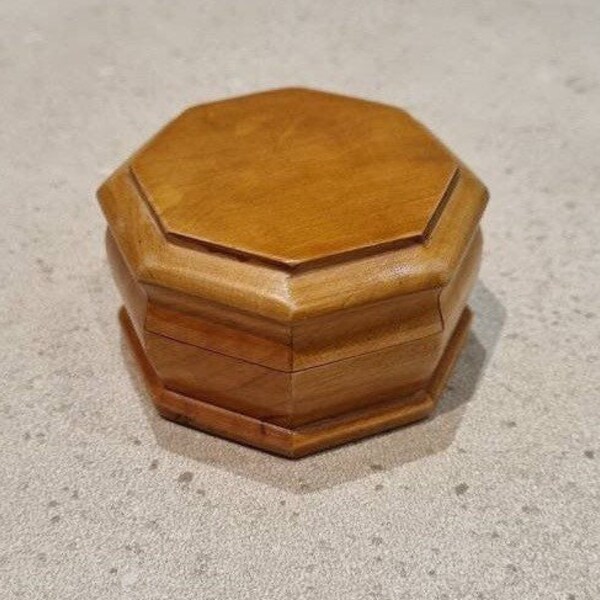 Octagon Small Wooden Boxes - Etsy
