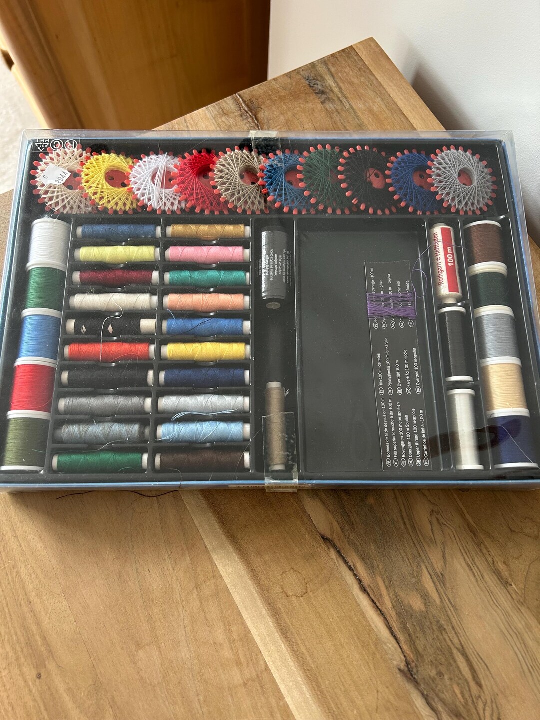Vintage Zetti Thread Set, Premium Sewing Thread, 45 Piece Thread Set ...