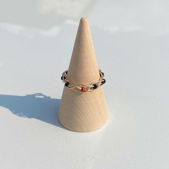 Black Widow Braided Ring Marvel Black Widow Wire Ring | Etsy