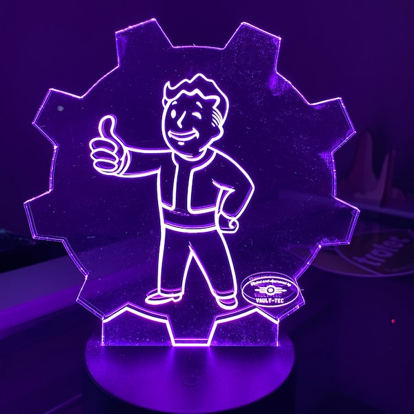 Fallout Lamp - Etsy
