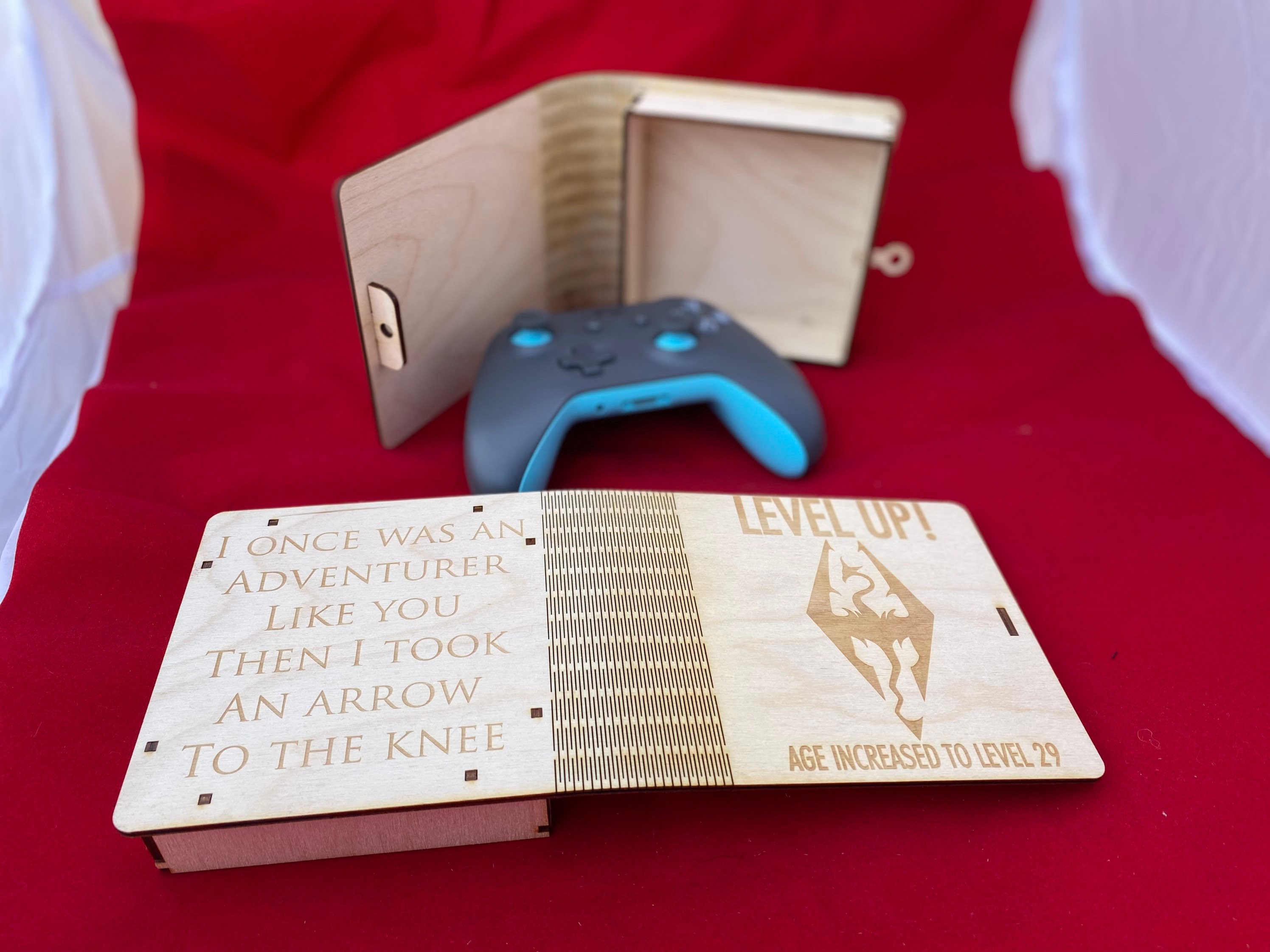 Skyrim Birthday Level Up Boxes | Etsy