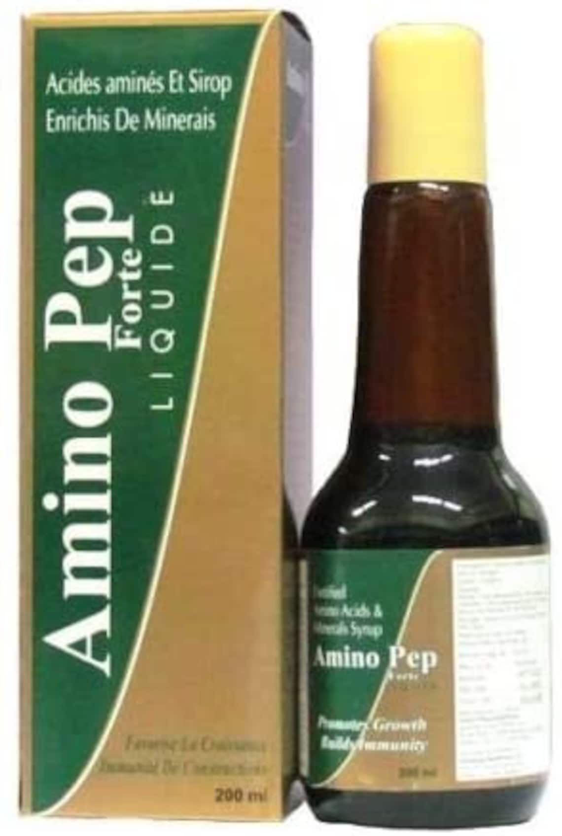 Amino Pep Forte Liquid 200ml Amino Acids Mineral Syrup | Etsy