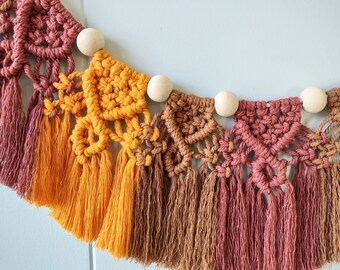 Macrame Banner | Etsy