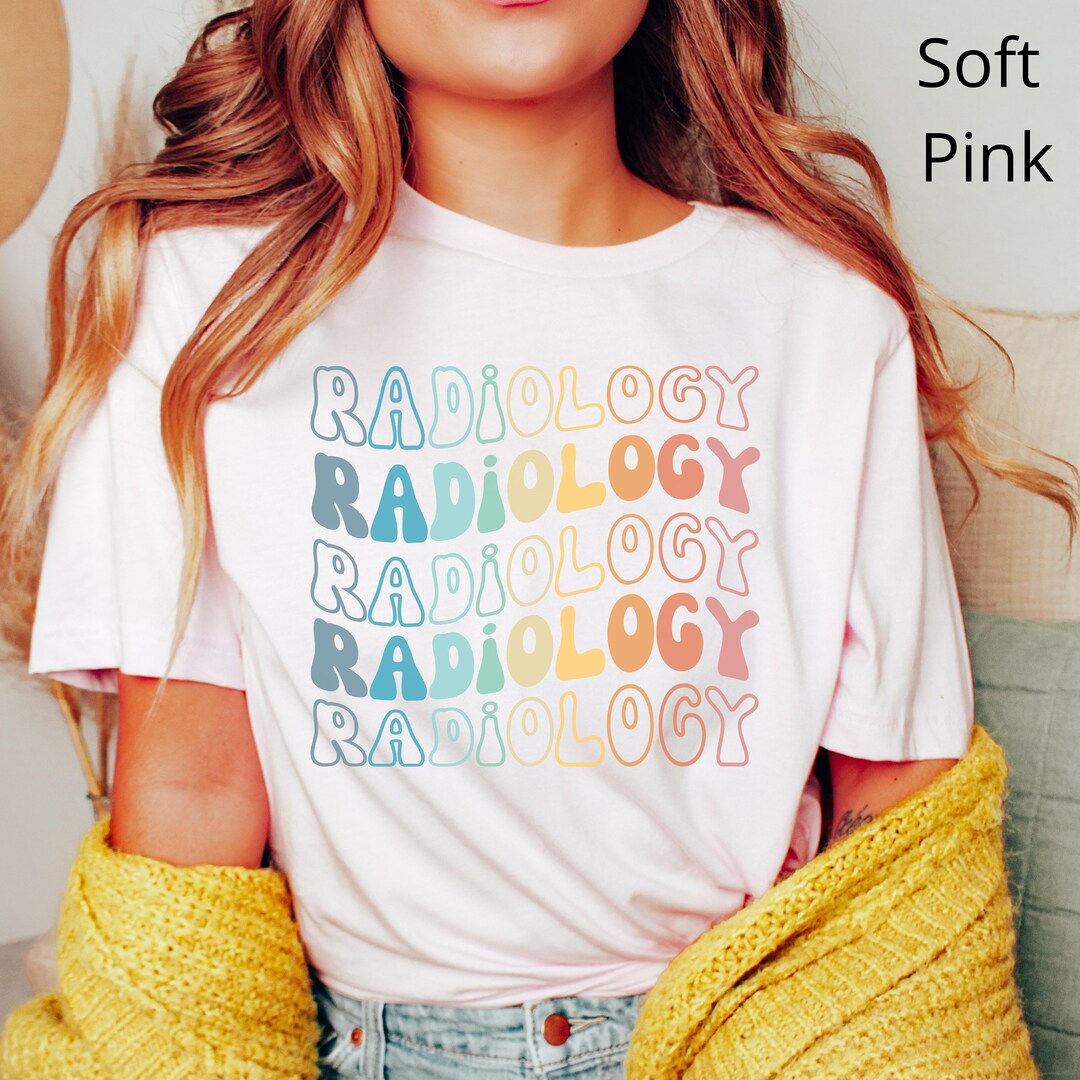 Radiology T-shirt/groovy Xray Tech Shirt/radiology Team Shirts/retro ...
