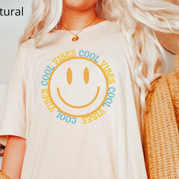 Smiley Face T Shirt - Etsy