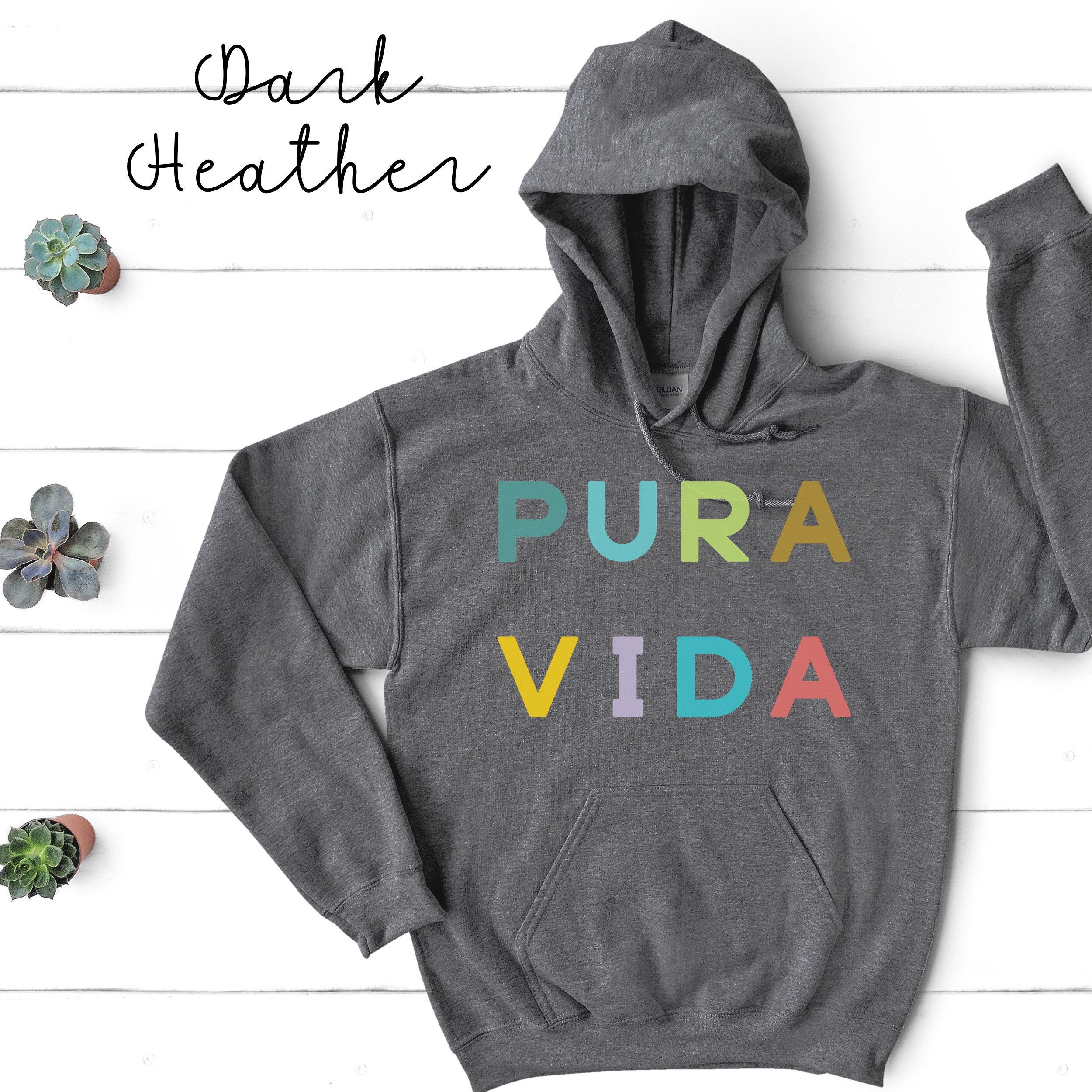 Pura Vida Crewneck Hoodie/costa Rica Shirt/shirt for - Etsy