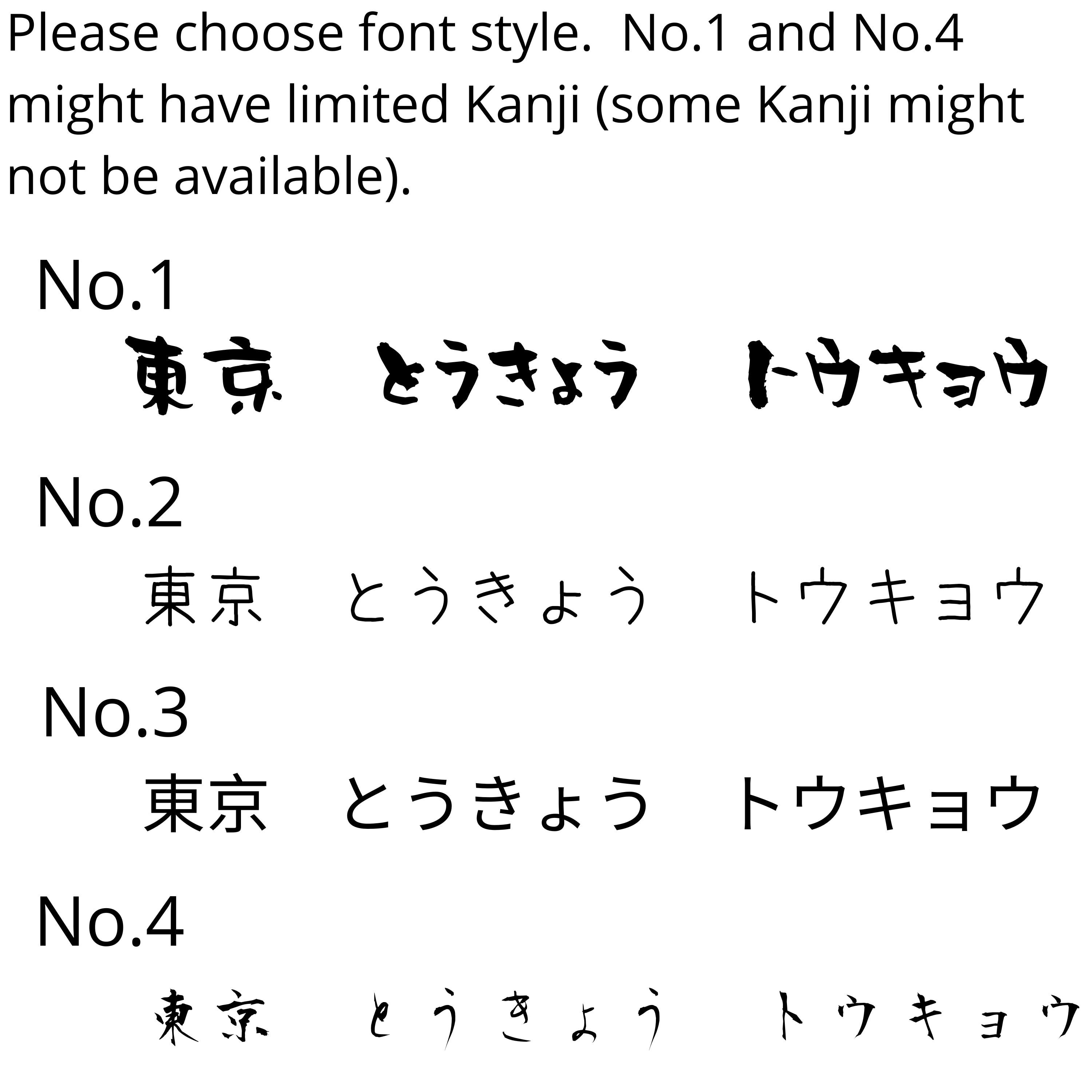 Custom Japanese Png/personalized Kanji Hiragana Katakana Text - Etsy