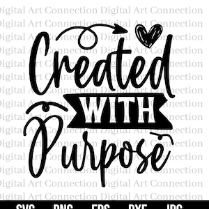 Created With Purpose SVG, Purpose SVG, Created With A Purpose Svg ...