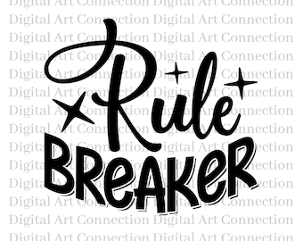Rule Breaker - Etsy