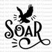 Soar Eagle SVG, Inspirational Cricut Cut File (digital Download) - Etsy