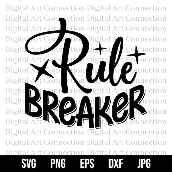 Rule Breaker - Etsy