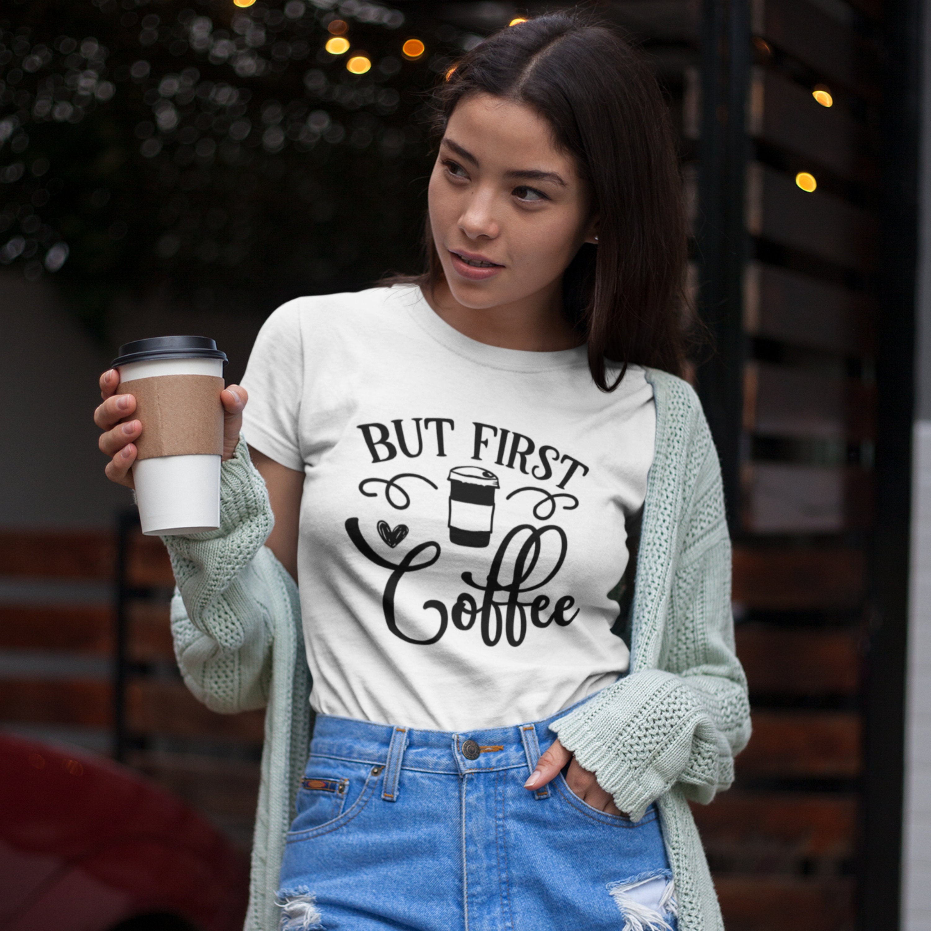 But First Coffee Svg Coffee First Svg Coffee Obsessed Svg Etsy