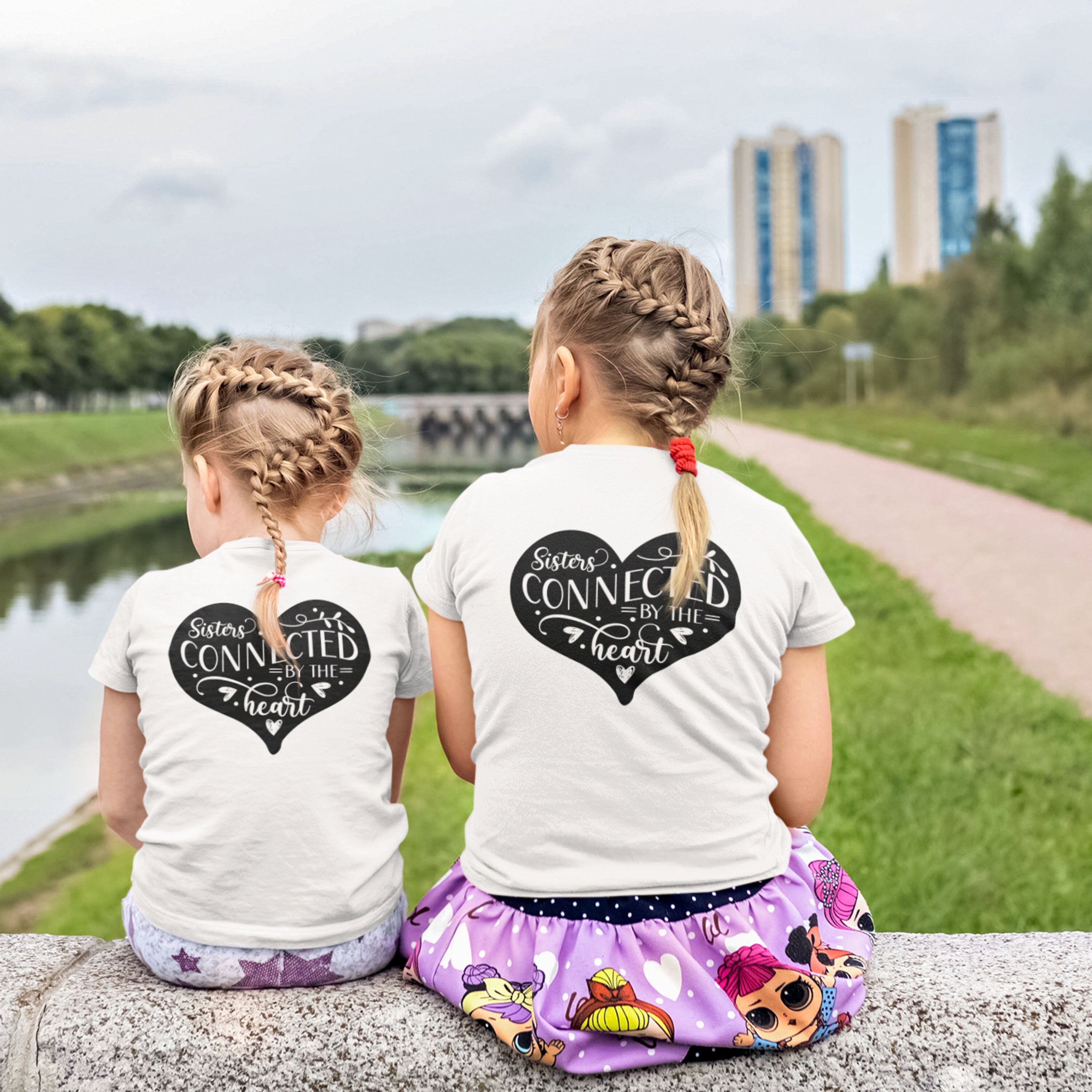 Sisters Connected by the Heart SVG Sisterhood SVG Sisters - Etsy