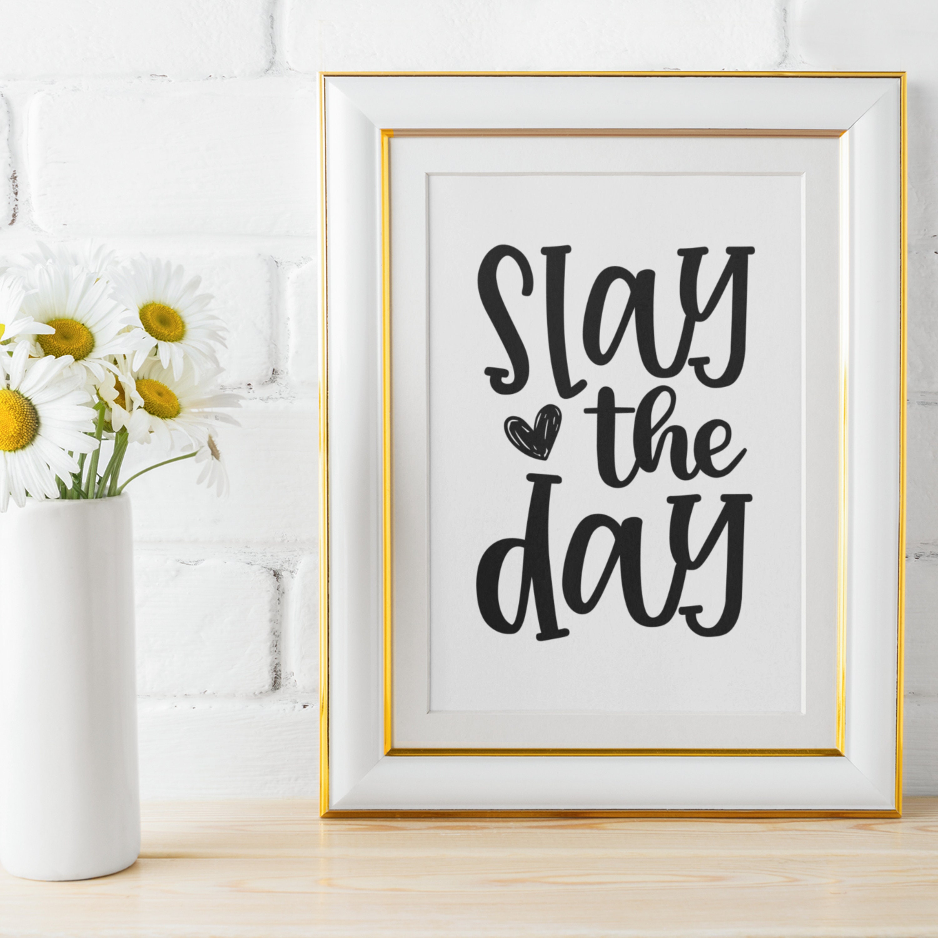 Slay the Day SVG Slaying the Day SVG Slay Svg Day Slay Svg - Etsy