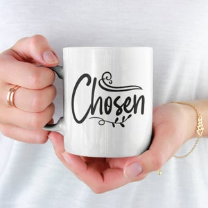Chosen SVG, Faith Based Affirmation, Cricut Cut File (digital Download ...