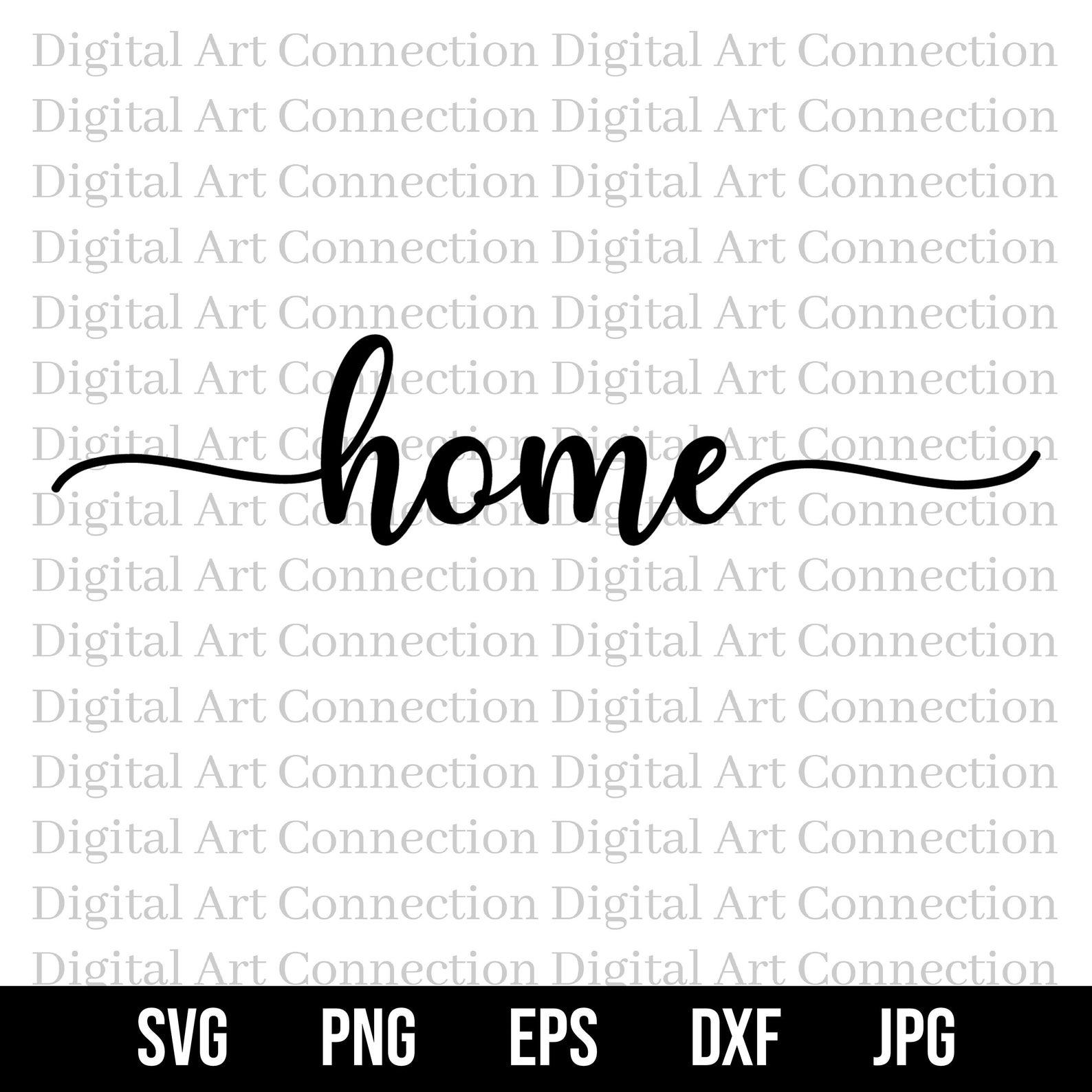 Home SVG Home Word SVG Home Stylish Word Text Svg Text Svg - Etsy