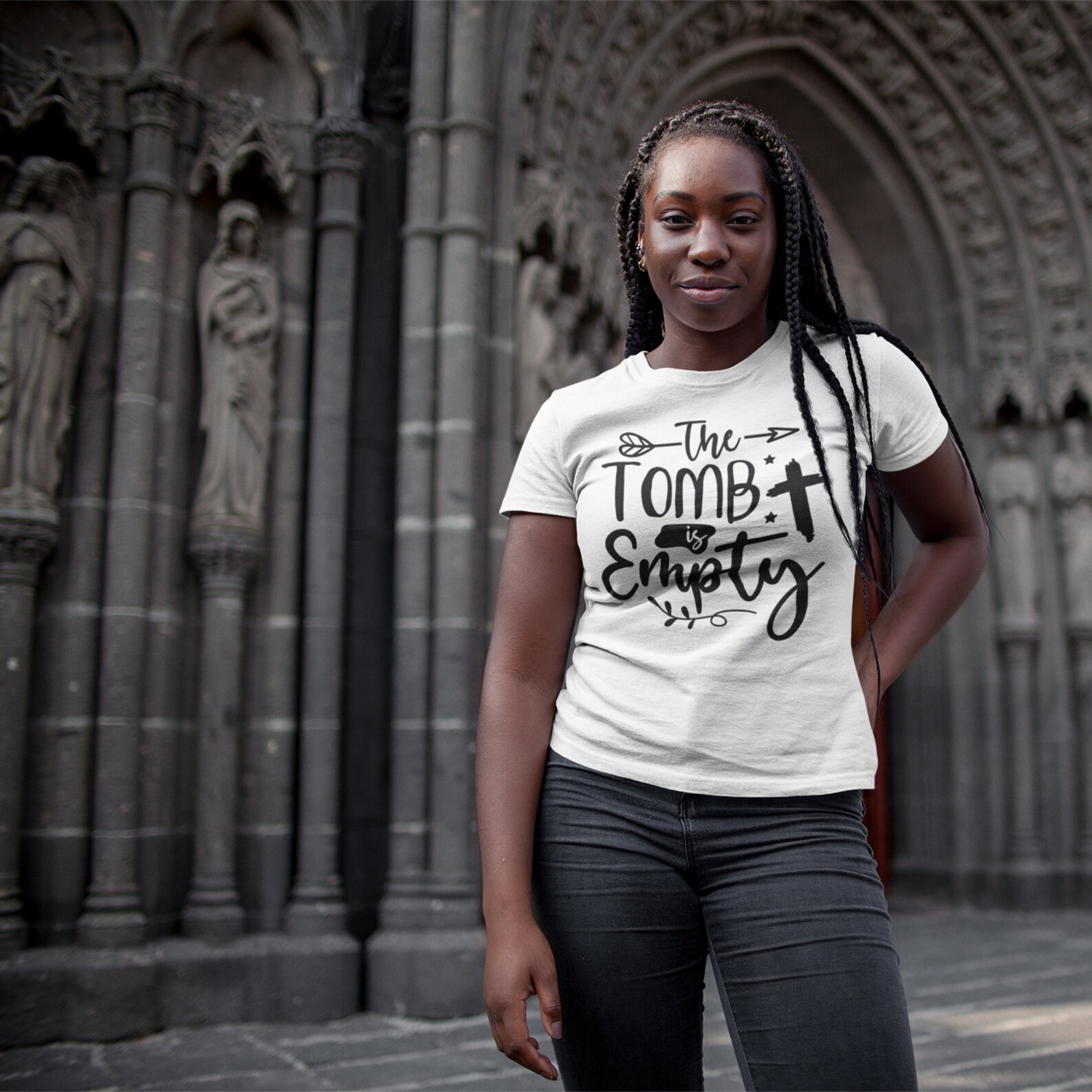 The Tomb is Empty SVG an Empty Tomb SVG Happy Resurrection | Etsy