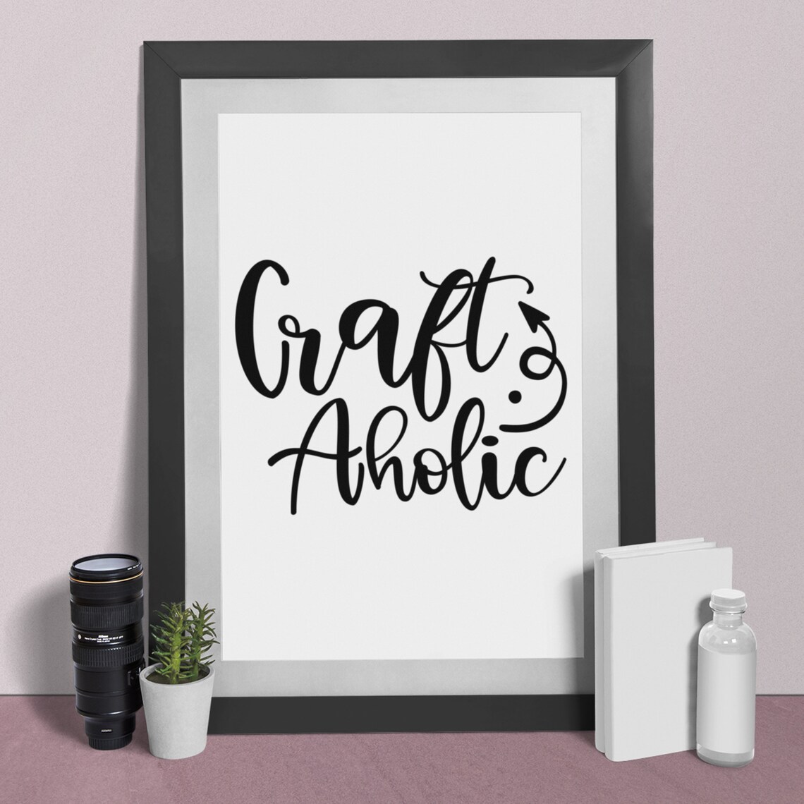 Craftaholic SVG, Crafter Cut File (digital Download) - Etsy