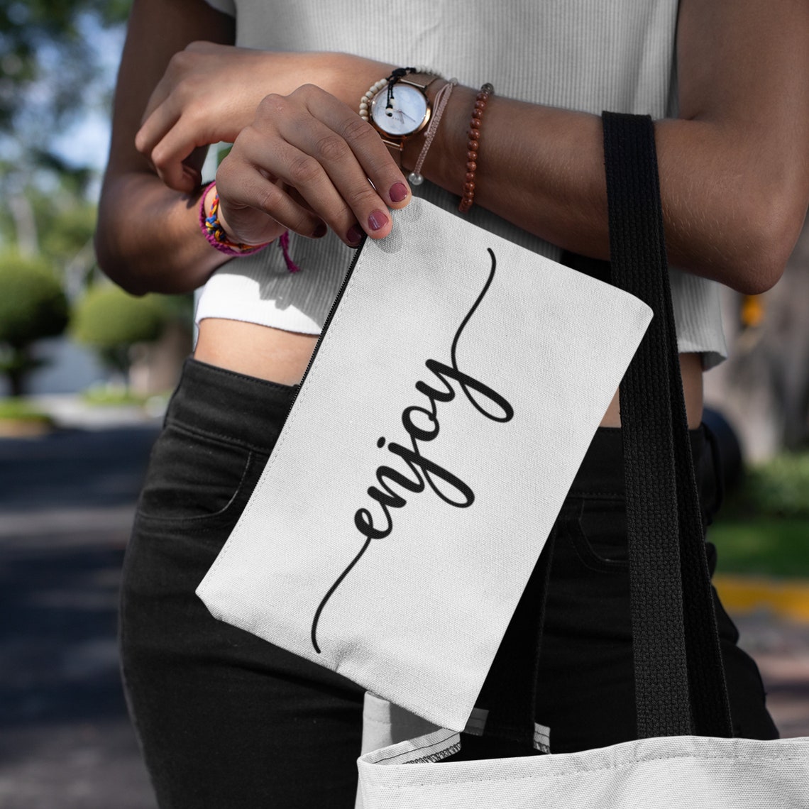 Enjoy SVG Enjoy Word SVG Enjoy Stylish Word Text Svg Text | Etsy