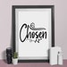 Chosen SVG, Faith Based Affirmation, Cricut Cut File (digital Download ...