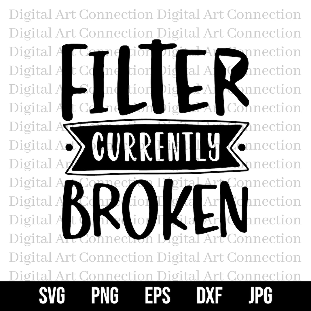 Filtro SVG actualmente roto, Filtro SVG roto, Mi filtro está roto svg ...