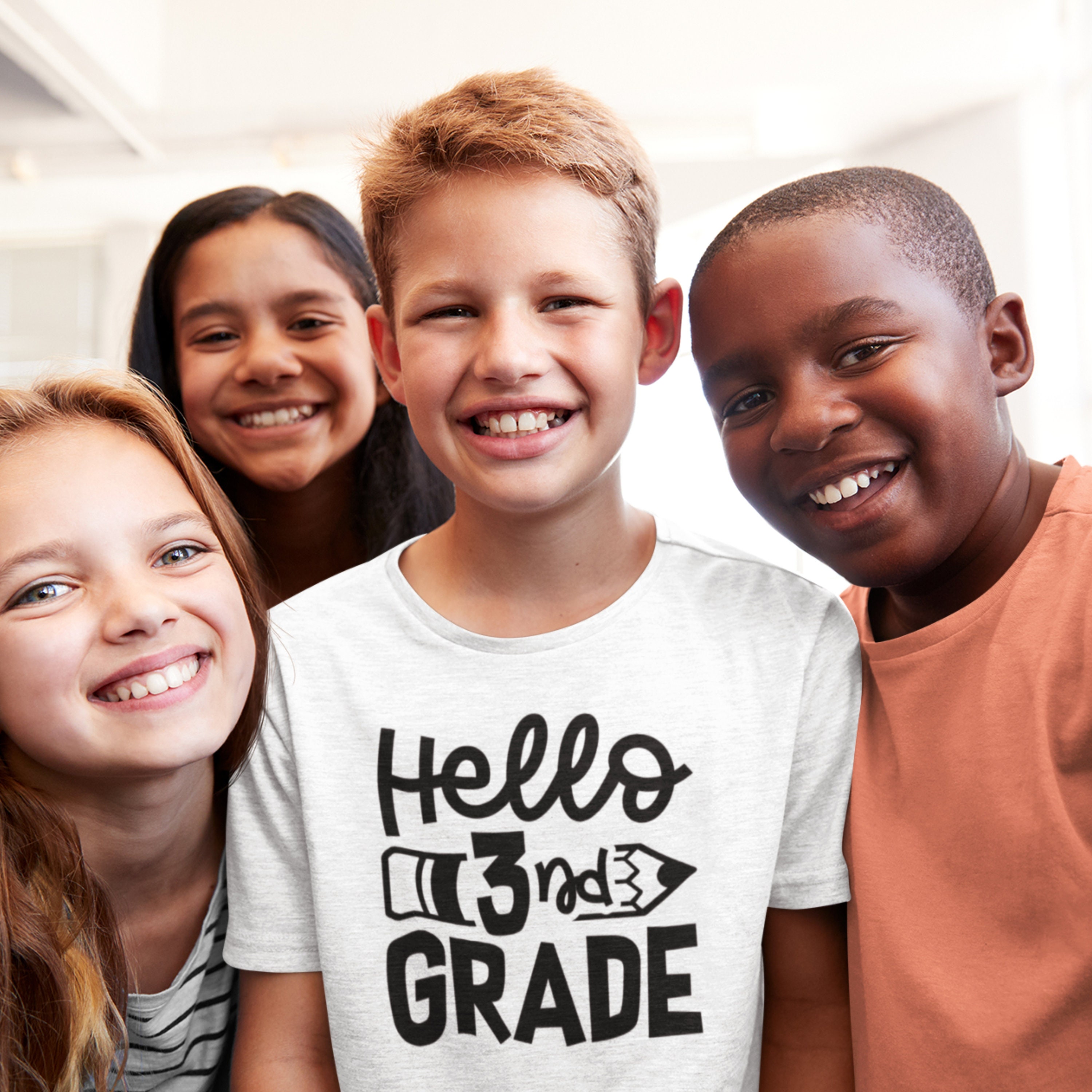 Hello 3rd Grade SVG Back to School SVG Hello School Svg 3rd - Etsy